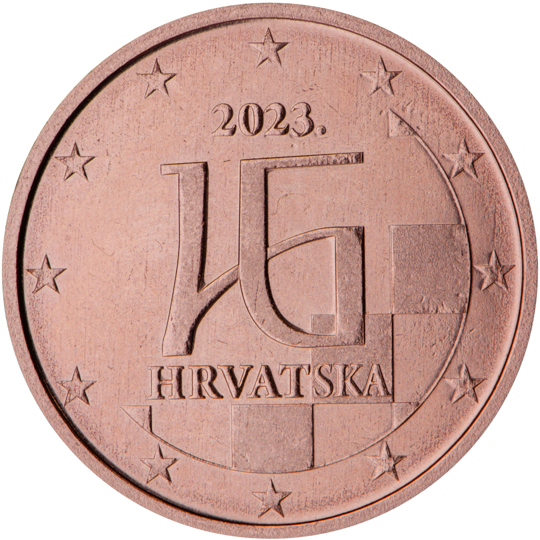 0,01€ | Croatia | 0.01€ - Croatia - 2025 - Divisional euro coin